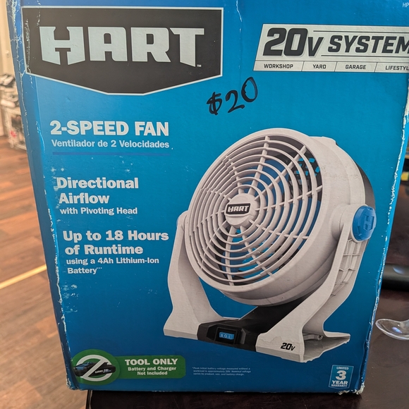 Hartz | Car Audio, Video & GPS | Hart 2speed White Fan With Directional ...
